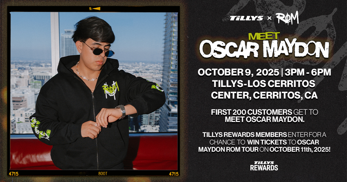 ENDED: OSCAR MAYDON MEET & GREET - Tillys Blog